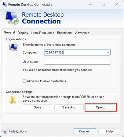 How to edit your RDP display settings – Red Hen Remote Helpdesk