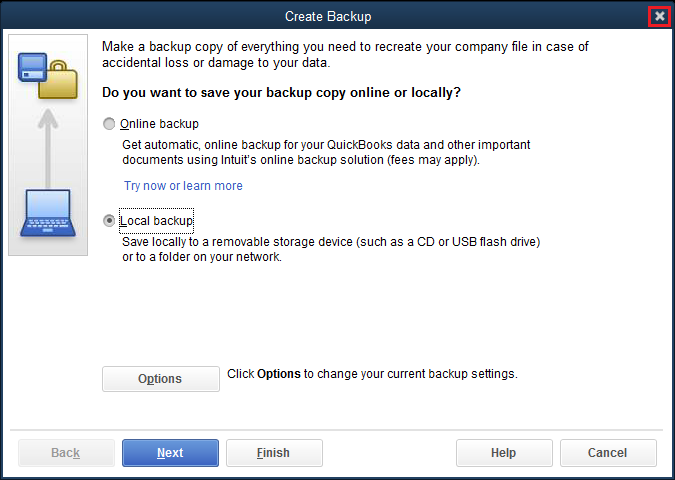 How do I disable backup prompts in QuickBooks? – Red Hen Remote Helpdesk